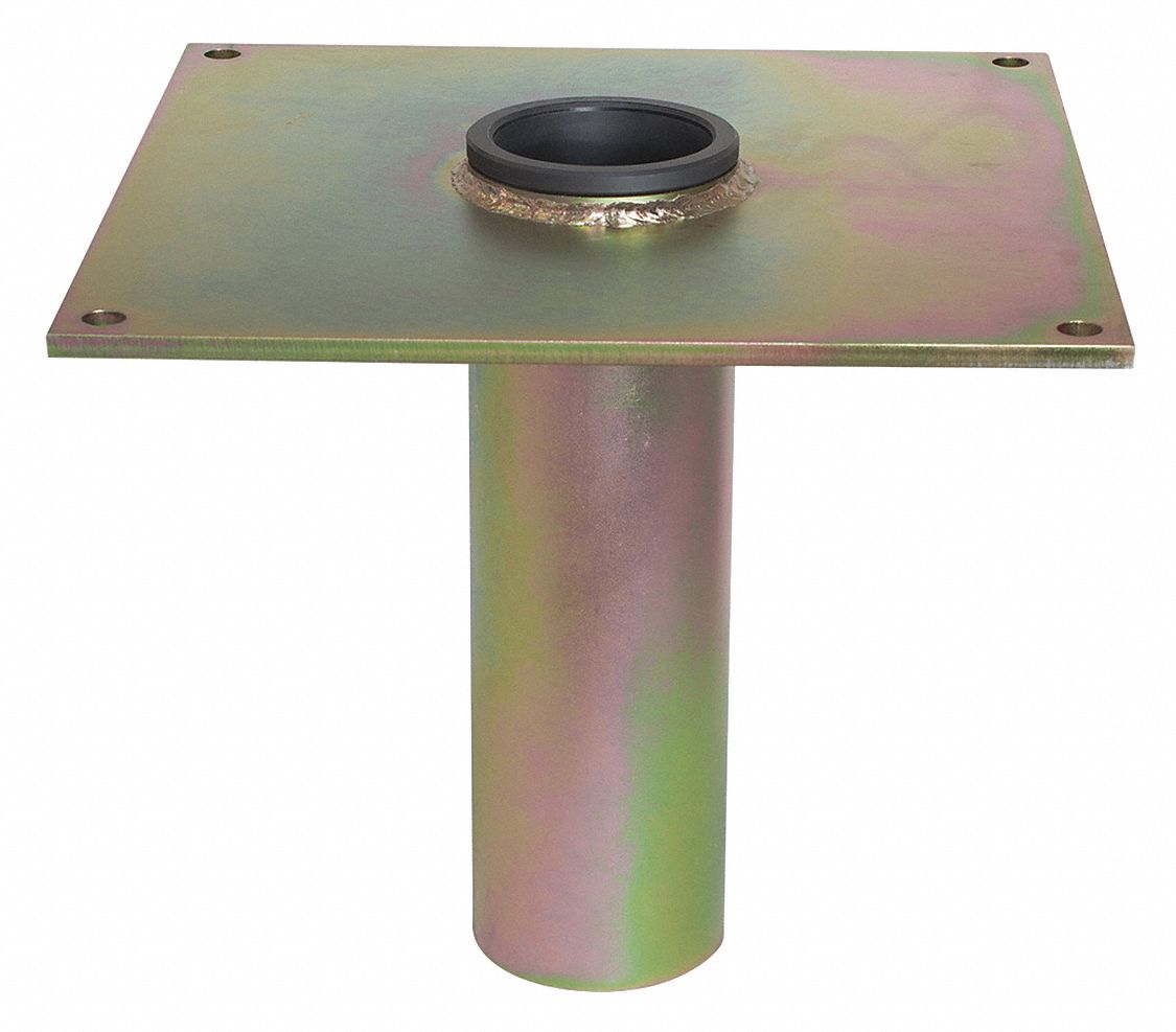 OZ LIFTING PRODUCTS MOUNTING BASE,1200 LB,STEEL - Davit Crane Mounting ...