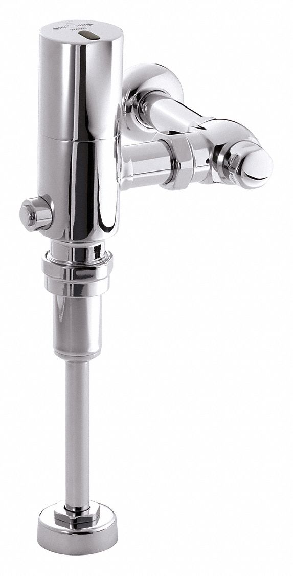KOHLER, 0.125 gpf Gallons per Flush, Battery, Automatic Flush Valve ...