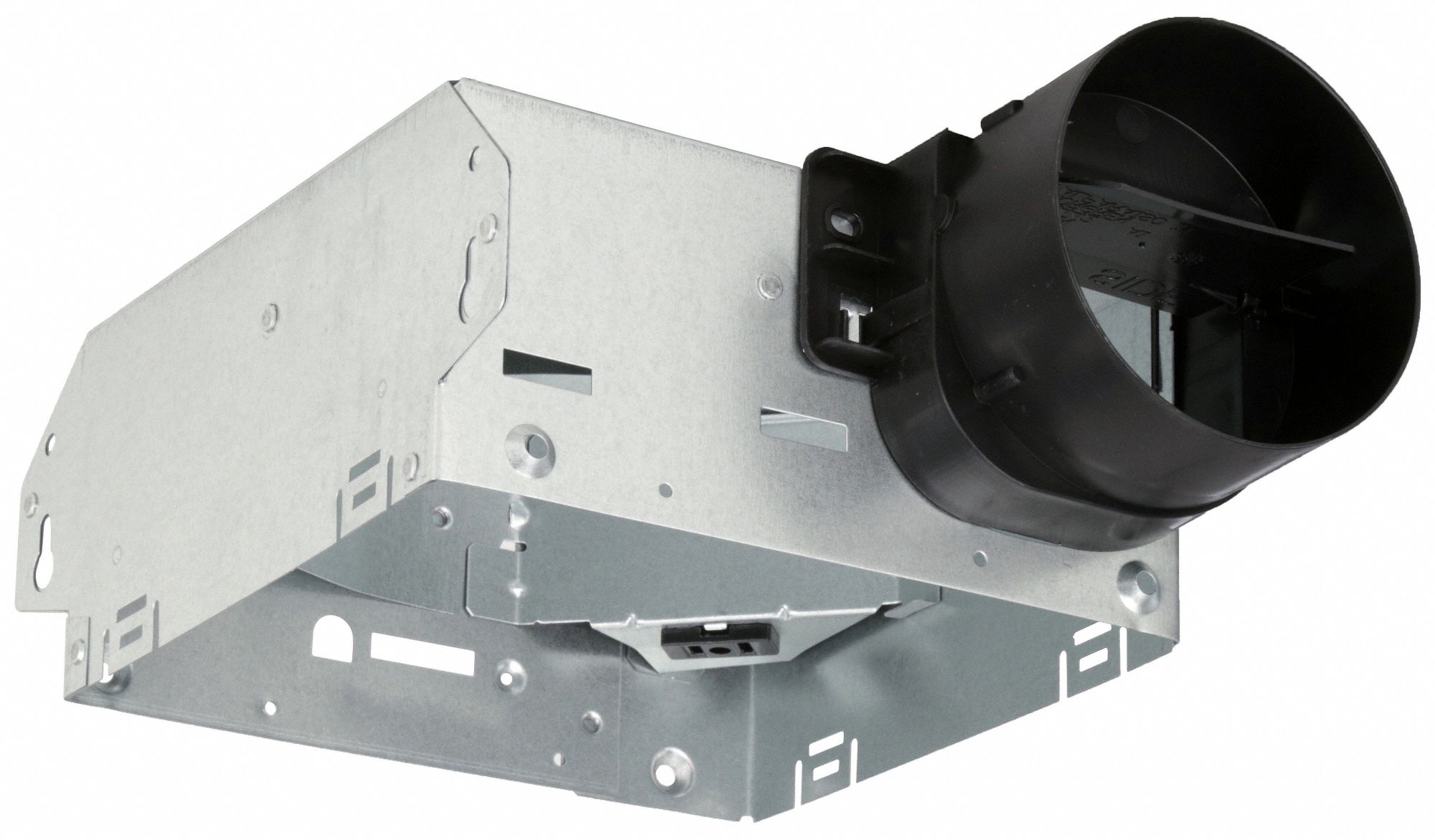 Steel, Galvanized, Bathroom Fan Housing Kit - 55VF99|6884H - Grainger
