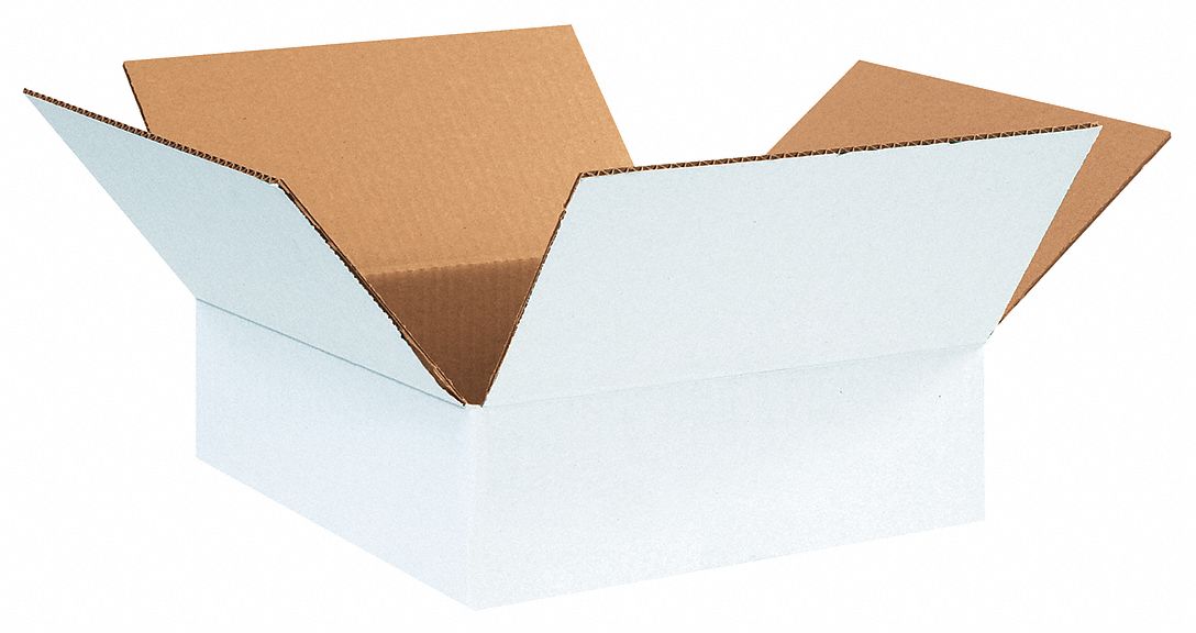 12 in Inside Lg, 12 in Inside Wd, Shipping Box - 55VG82|55VG82 - Grainger