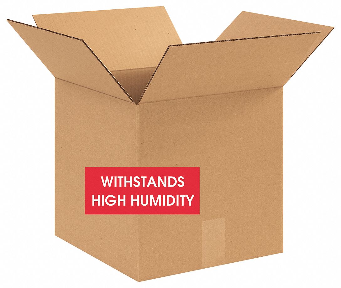 12x12x12 in, V3c 350#, Shipping Box - 55VG84|55VG84 - Grainger