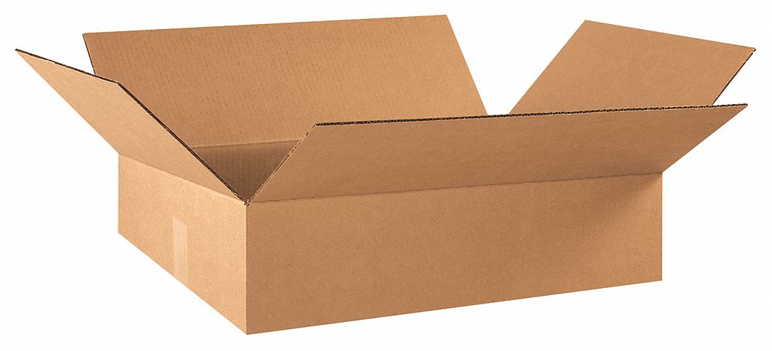 22 in Inside Lg, 16 in Inside Wd, Shipping Box - 55VH68|55VH68 - Grainger