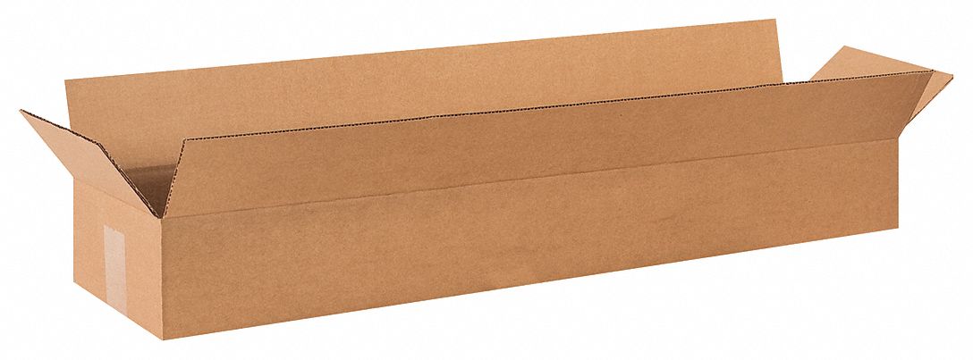 36 in Inside Lg, 8 in Inside Wd, Shipping Box - 55VJ43|55VJ43 - Grainger