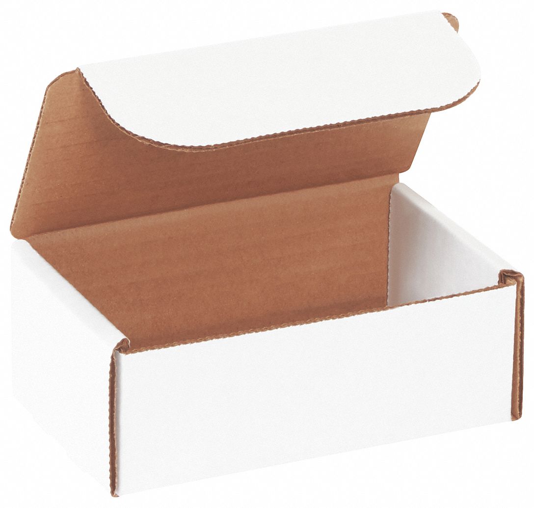 5x3x2 in, White, Literature Mailer - 55VK21|55VK21 - Grainger