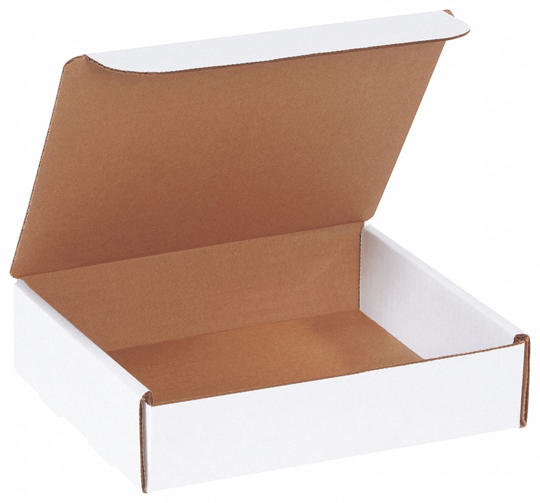 8x7x2 in, White, Literature Mailer - 55VK29|55VK29 - Grainger