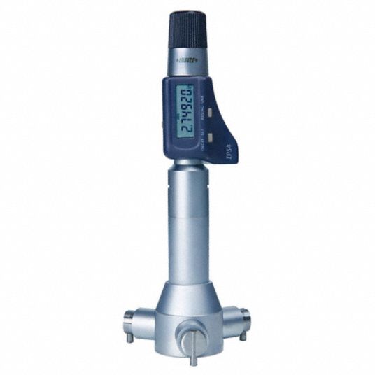 INSIZE Digital 3-Point Inside Micrometer: 203 mm to 305 mm/8 in to 12 ...