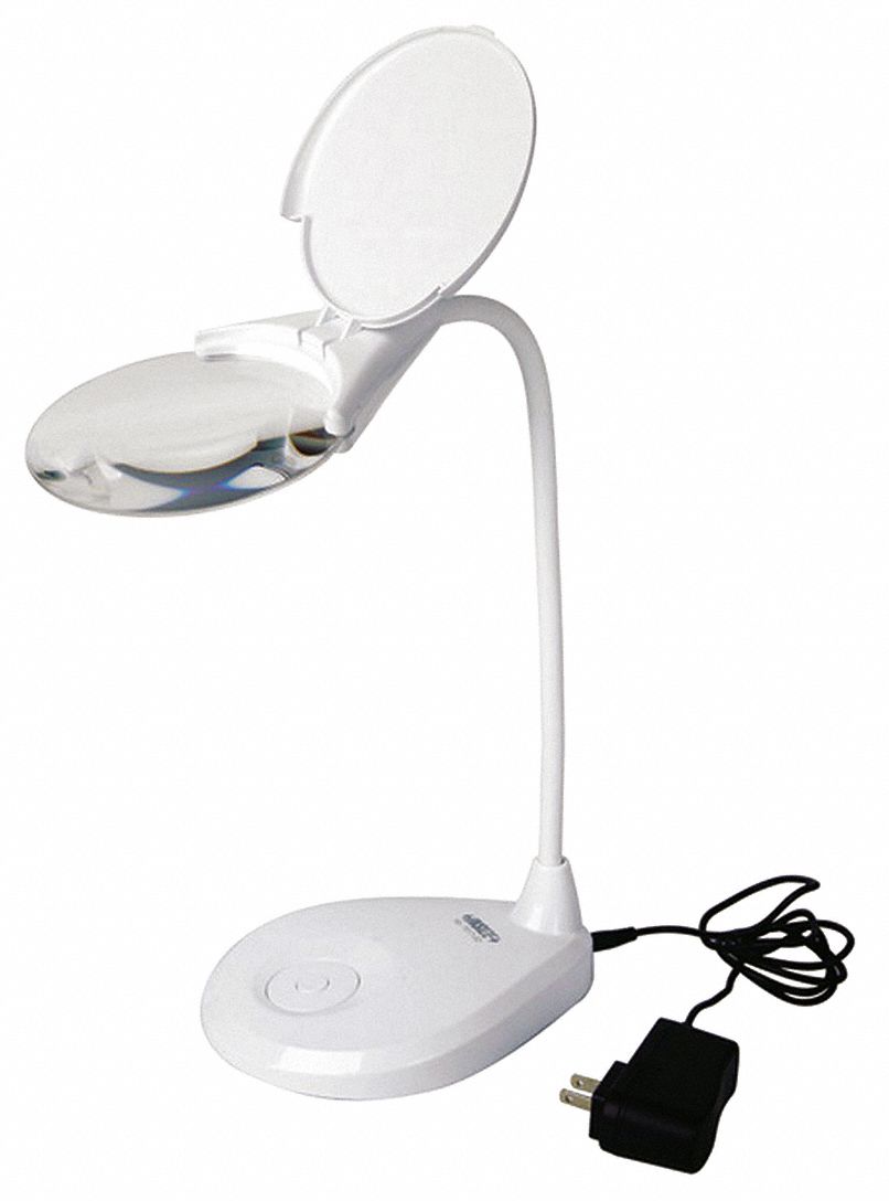 INSIZE, 1.75X, 125mm Lens Dia, Table Magnifier - 55VP05|7517-3D - Grainger