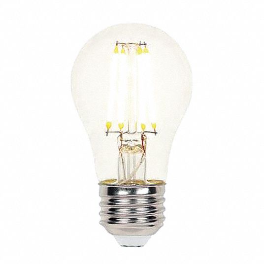 SHAT-R-SHIELD, Medium Screw (E26), LED, Compact LED Bulb - 55VR81 ...