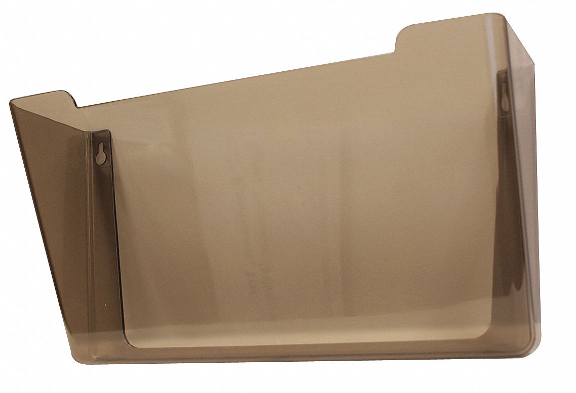 ABILITY ONE, 1 Compartments, Polycarbonate, Wall File - 55VR96|7520-01 ...