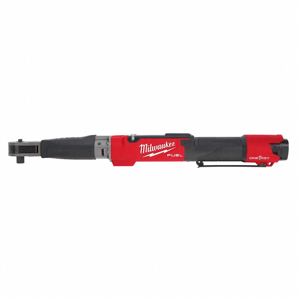MILWAUKEE Digital Torque Wrench Kit: 1/2 in Square Drive Size, 100 ft ...