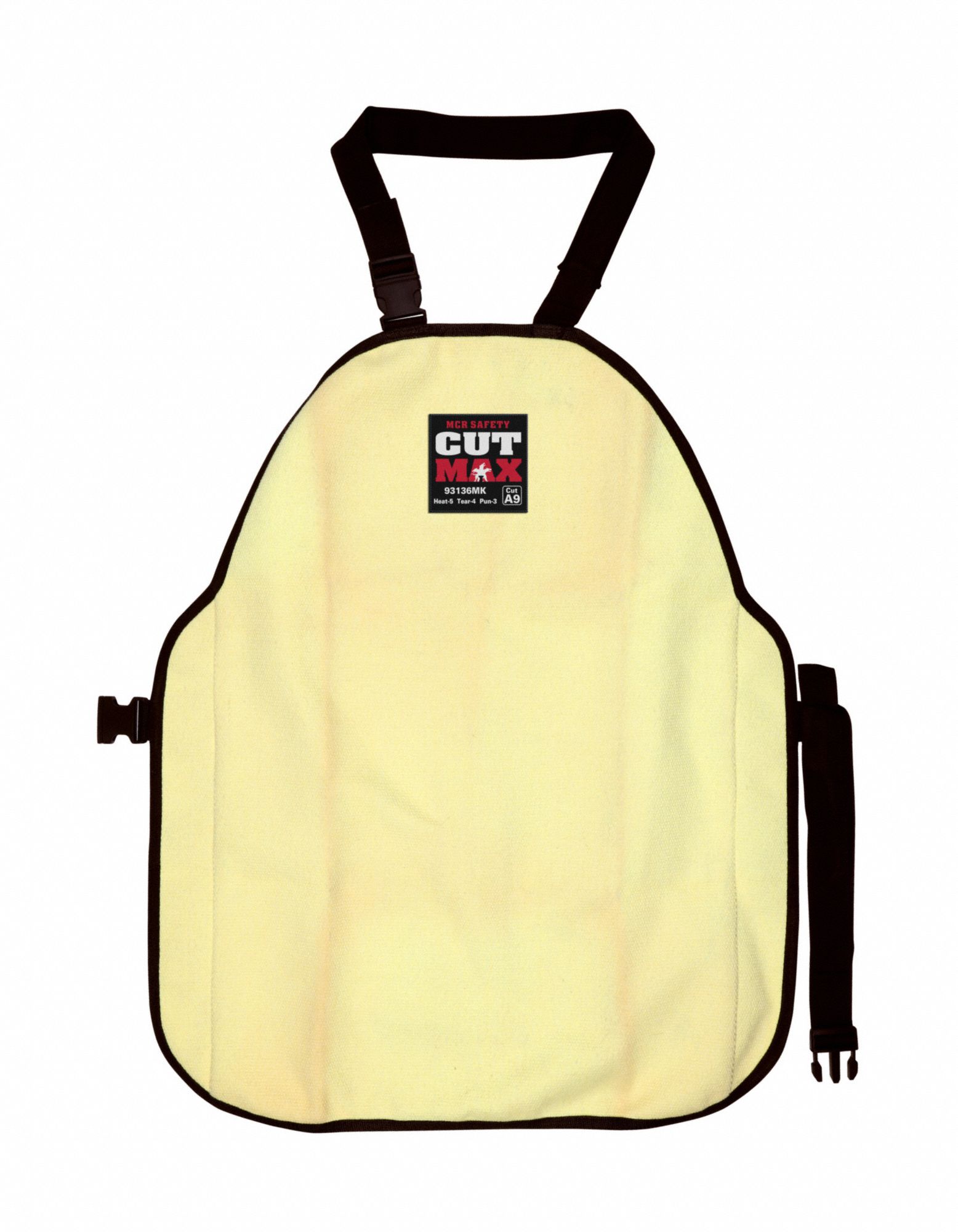 MCR SAFETY, ANSI/ISEA Cut Level A9, Cotton/Kevlar®, Bib Apron - 55VT45|93130MK - Grainger