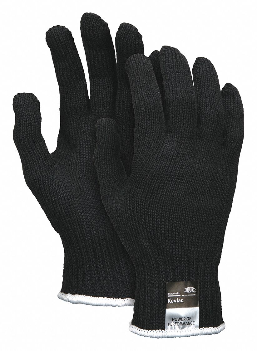 MCR SAFETY Cut-Resistant Gloves: M ( 8 ), ANSI Cut Level A3, Uncoated ...