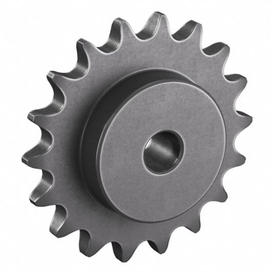 TRITAN, One-Sided Hub, For Single Strands, Roller Chain Sprocket ...