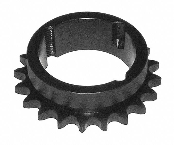 TRITAN, For 60 Chain, 22 Teeth, Bushed Roller Chain Sprocket - 55WD19 ...