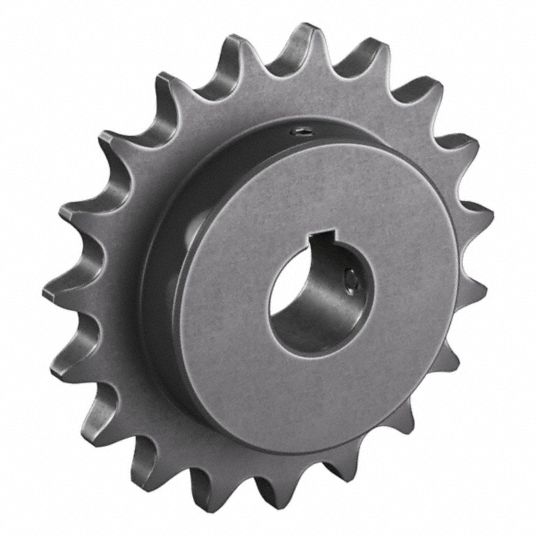 TRITAN, 80, For 1 in Chain Pitch, Roller Chain Sprocket - 55WD85 ...