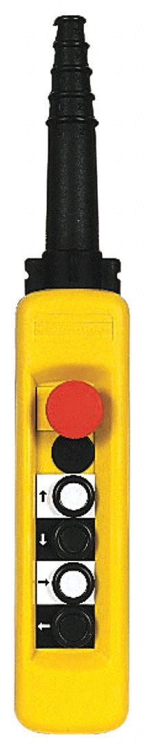 SCHNEIDER ELECTRIC, (4) Push Buttons/Mushroom Head Push Button, 4NO/1NC ...