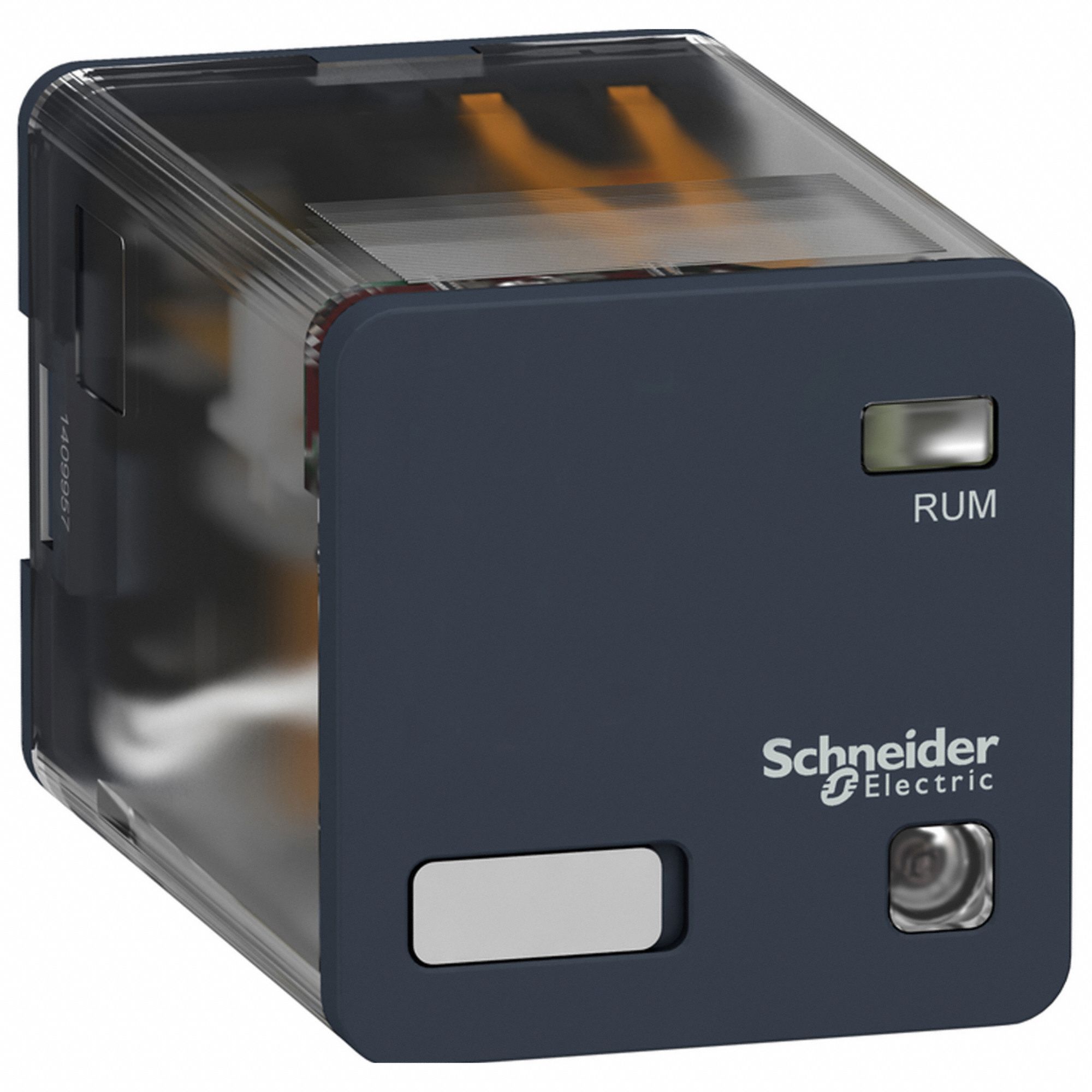 SCHNEIDER, Socket Mounted, 10 A Current Rating, Relay - 55WL60|RUMC23F7 ...