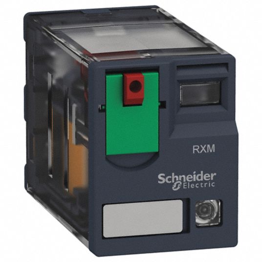 SCHNEIDER ELECTRIC Relay: 14 Pins - Relay, 4PDT, 240V AC - 55WN38 ...