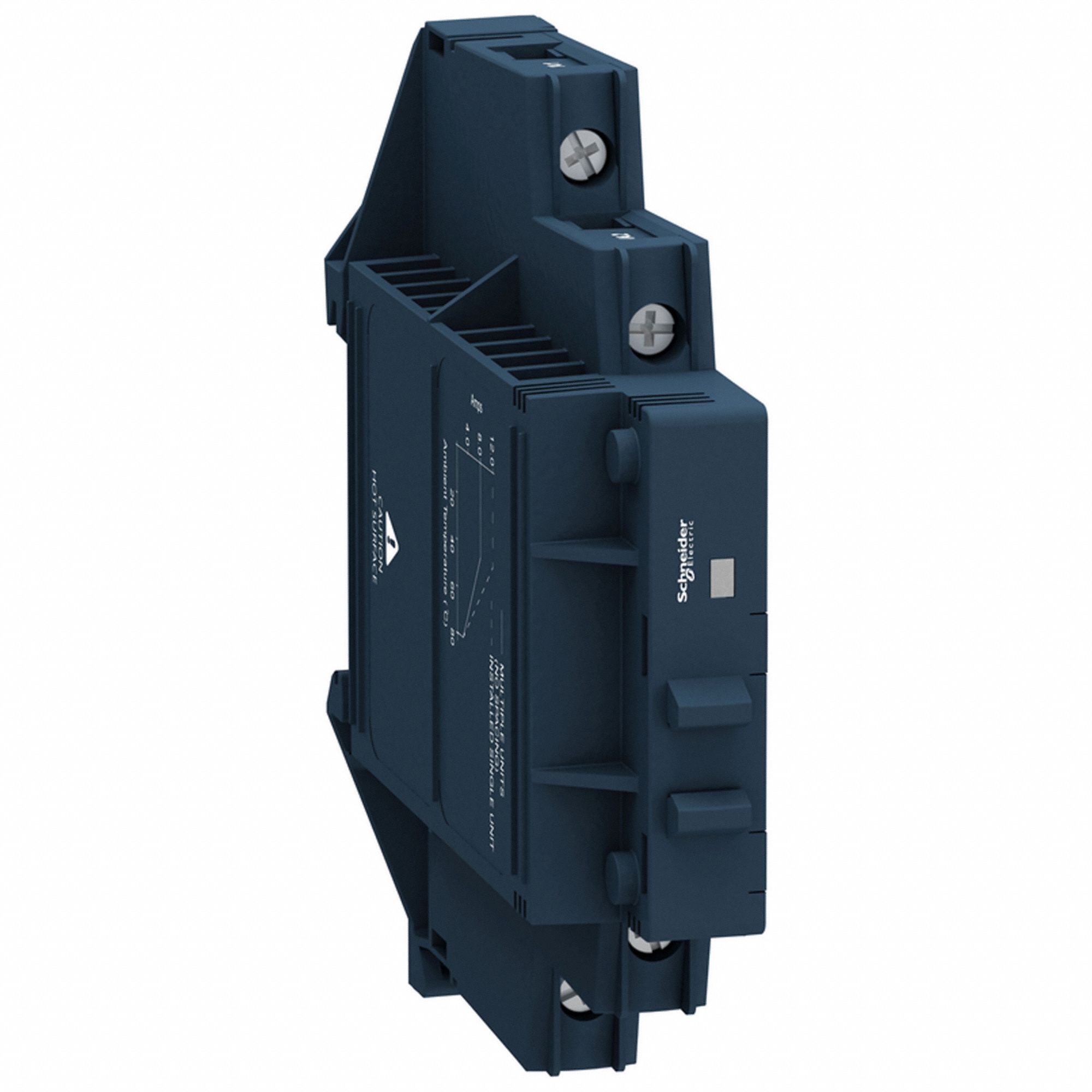 SCHNEIDER, DIN-Rail Mounted, 12 A Max Output Current, Solid State Relay ...