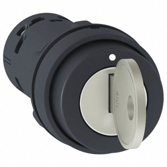 SCHNEIDER ELECTRIC, 2 Position, 22 mm Panel Mounting Size, Selector ...