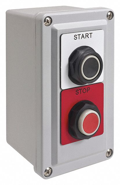 SCHNEIDER ELECTRIC, Push Button, 0 Pilot Lights, Control Station - 55WR69|9001SKY205 - Grainger