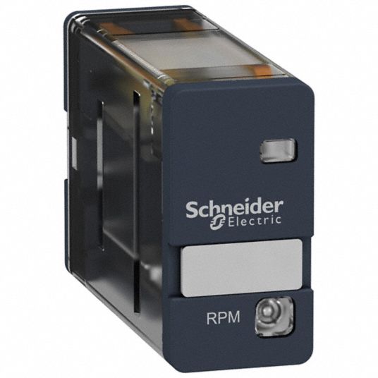 SCHNEIDER, Socket Mounted, 15 A Current Rating, Relay - 55WT10|RPM13BD ...