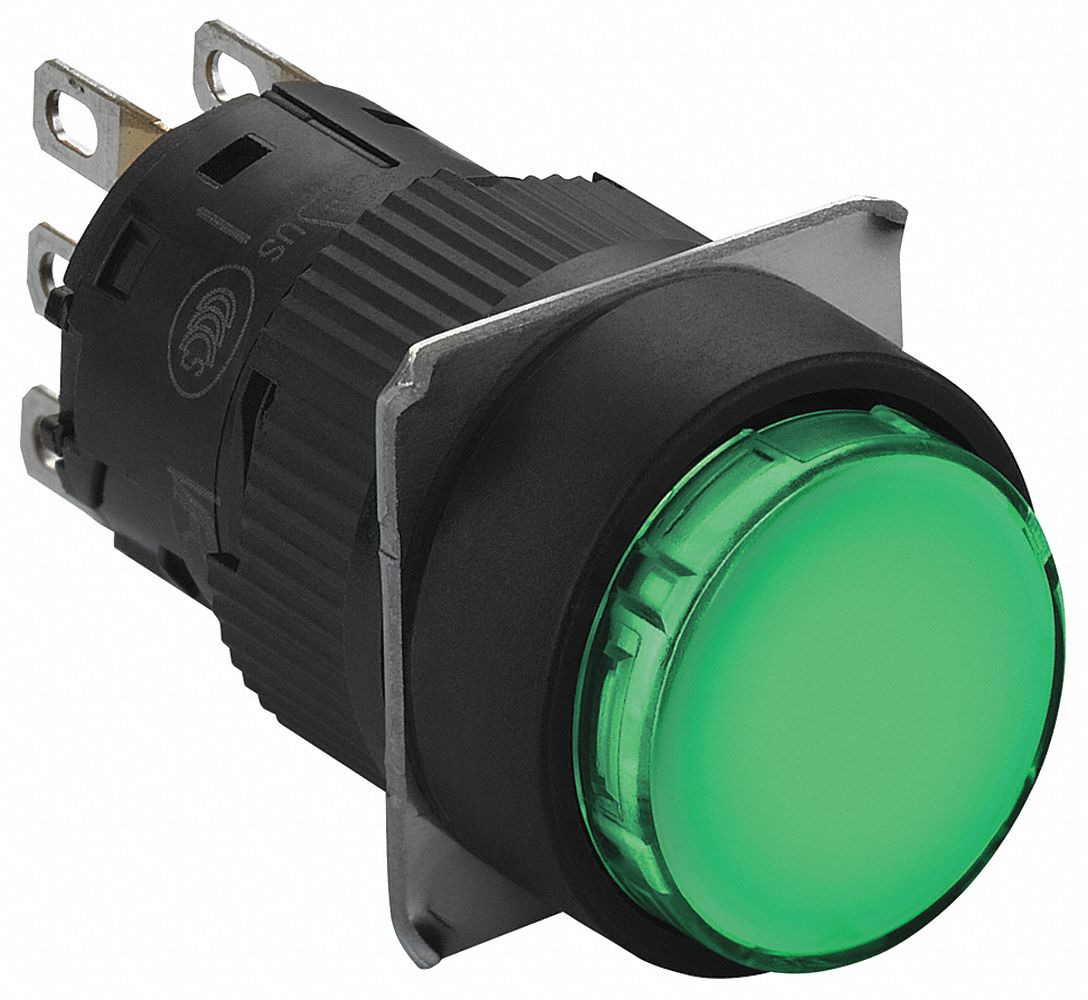 SCHNEIDER ELECTRIC, Non-Illuminated, Flush Profile, Flush Push Button ...