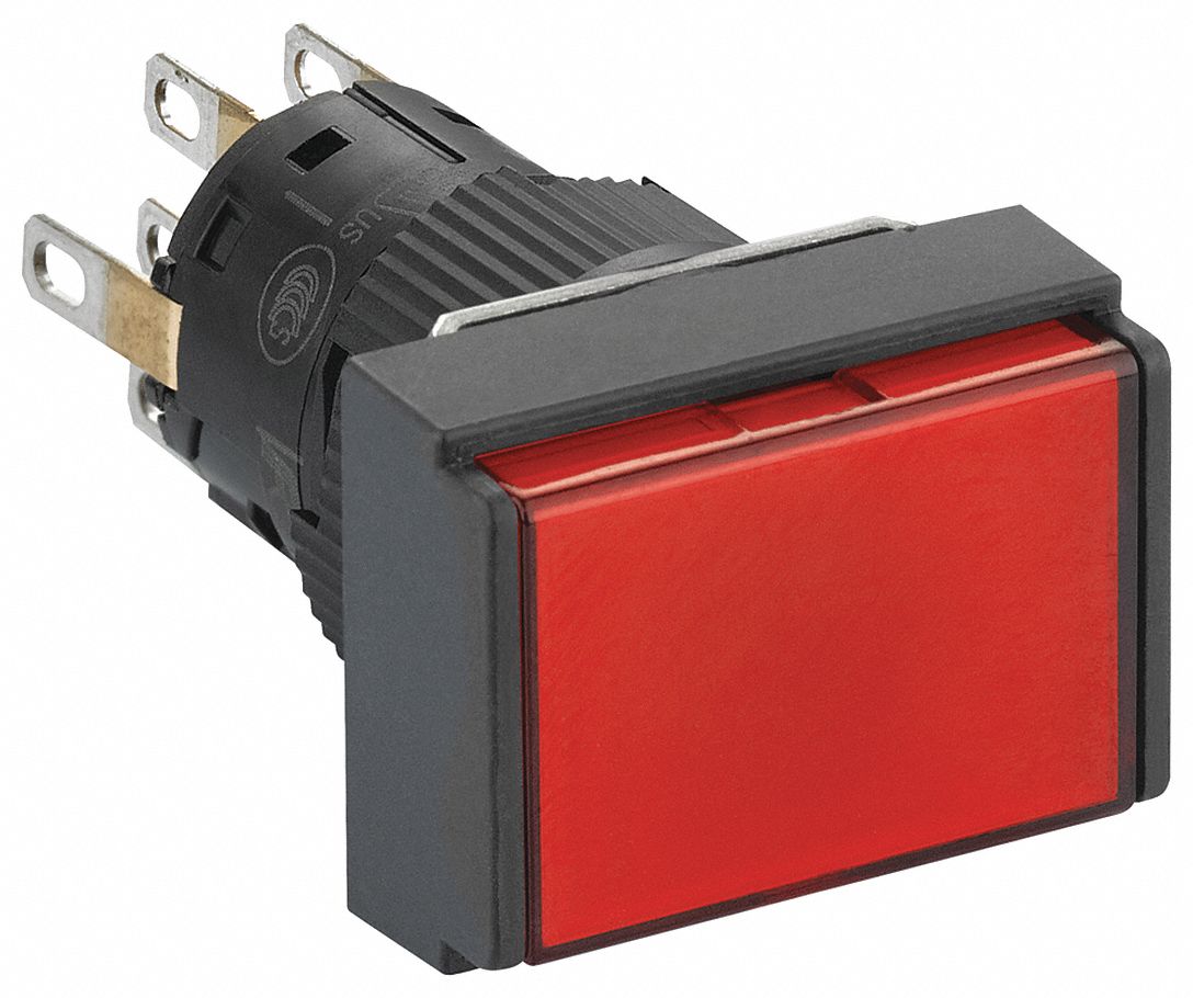 SCHNEIDER ELECTRIC, Illuminated, Flush Profile, Illuminated Push Button - 55WU85|XB6EDW4B2P ...