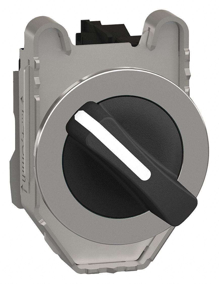 SCHNEIDER ELECTRIC, 30 mm Panel Mounting Size, 2 Positions, Selector ...