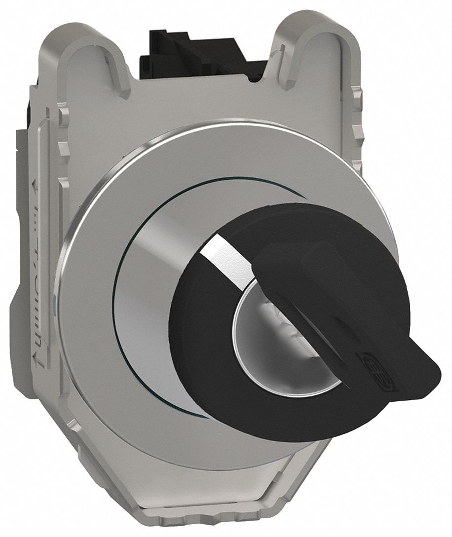 SCHNEIDER ELECTRIC, 2 Position, 30 mm Panel Mounting Size, Selector ...