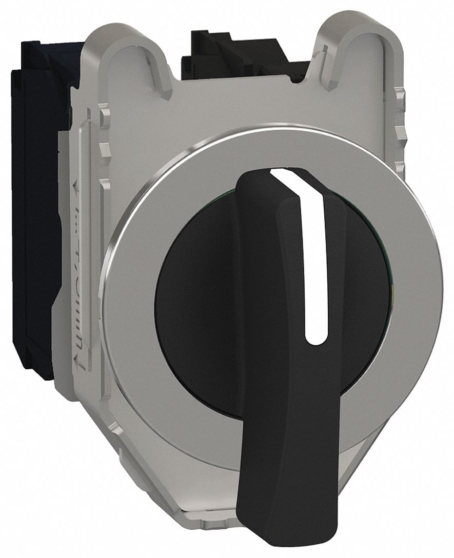 SCHNEIDER ELECTRIC, 30 mm Panel Mounting Size, 3 Positions, Selector ...