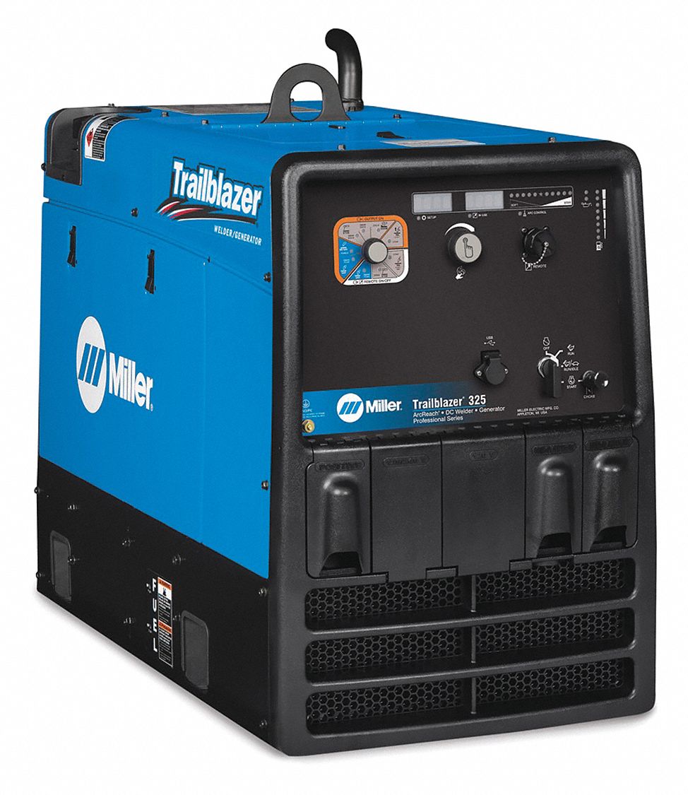 MILLER ELECTRIC, Trailblazer 325, 24 hp, Engine-Driven Welder - 55XC24 ...