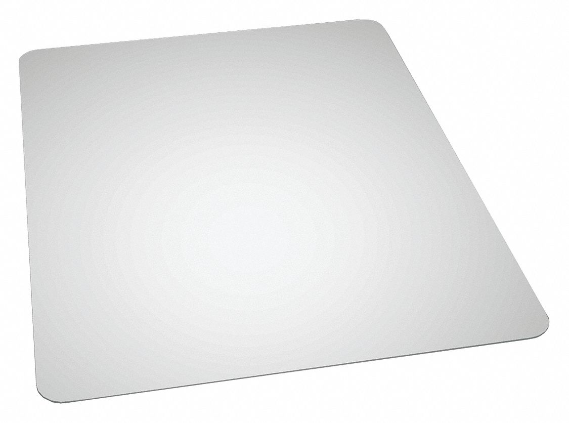 ABILITY ONE, Rectangle, 0.11 in Thick, Chair Mat - 55XD45|7220-01-656 ...