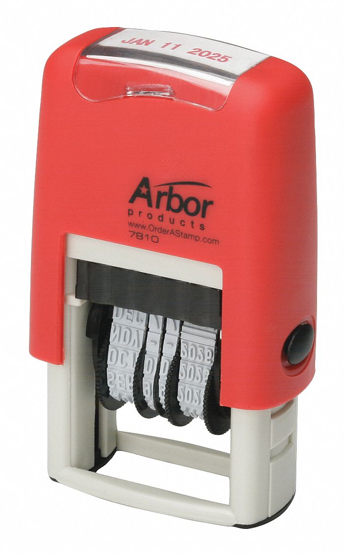 Jan 01 2019 - Dec 31 2028, Black, Self-Inking Date Stamp - 55XD50|7520 ...