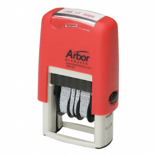 Jan 01 2019 - Dec 31 2028, Black, Self-Inking Date Stamp - 55XD50|7520 ...