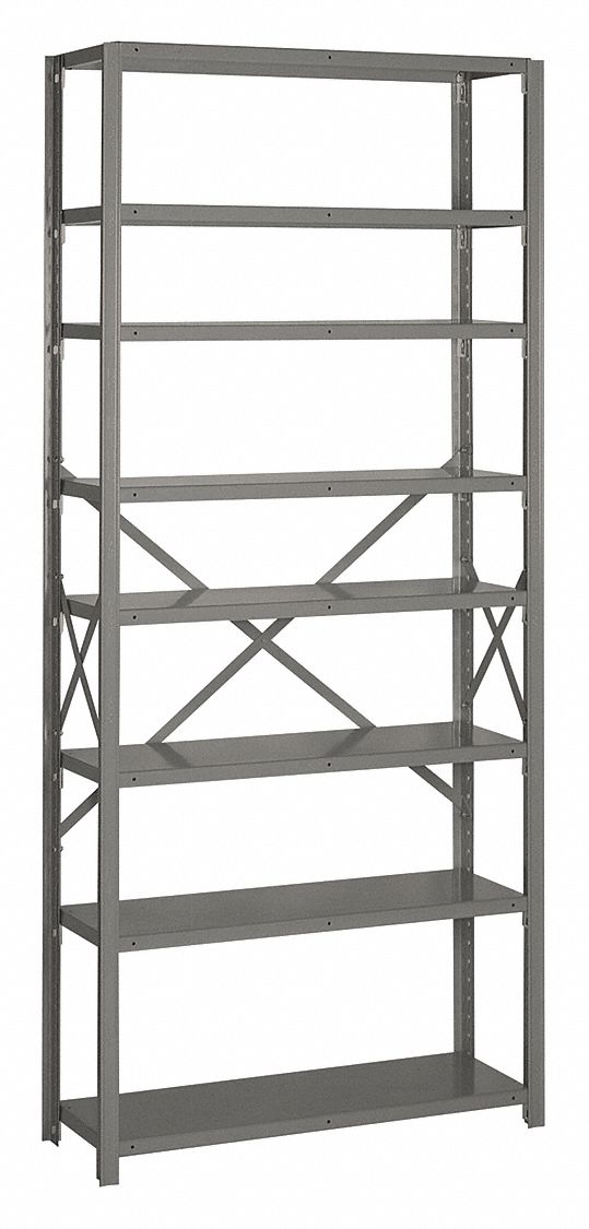 LYON, 18 in, Metal Shelving - 55XJ34|DD8021SH - Grainger