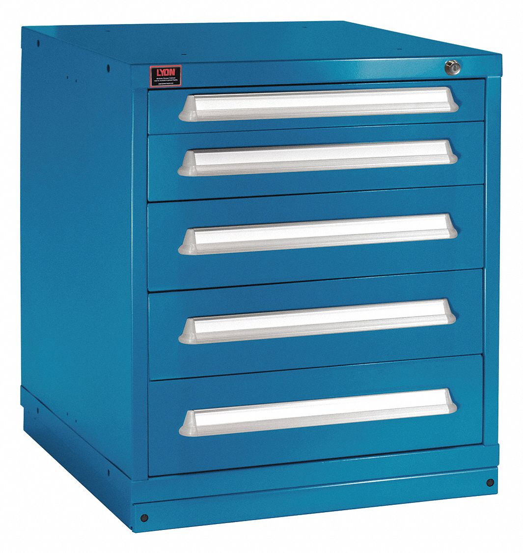 LYON, 30 in x 28 1/4 in x 33 1/4 in, 5 Drawers, Modular Drawer Cabinet ...