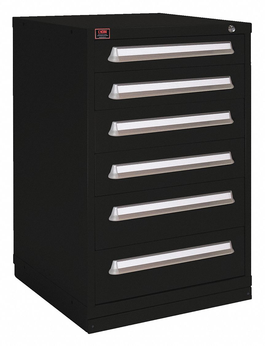 LYON, 30 in x 28 1/4 in x 44 1/4 in, 6 Drawers, Modular Drawer Cabinet ...