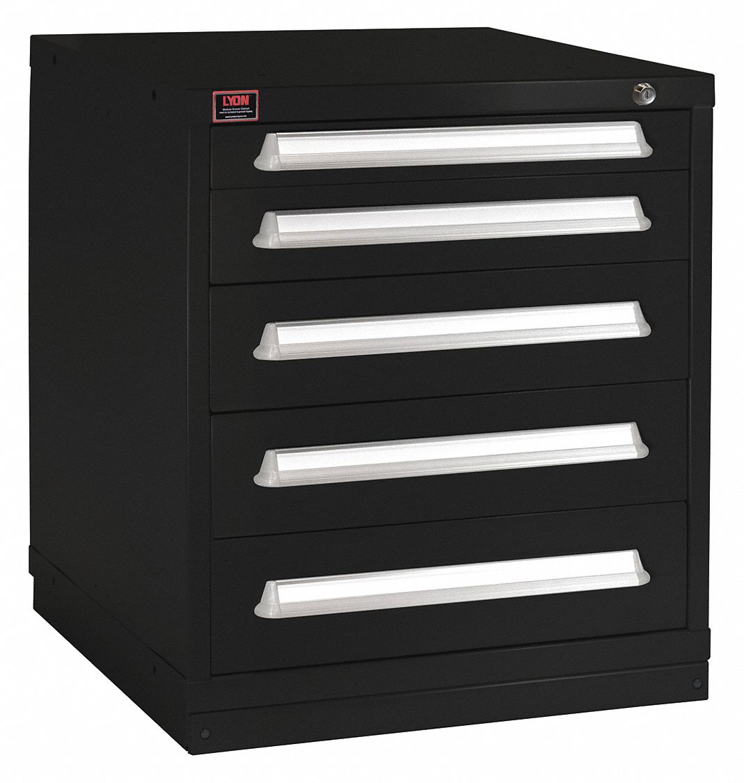 LYON, 30 in x 28 1/4 in x 33 1/4 in, 5 Drawers, Modular Drawer Cabinet ...
