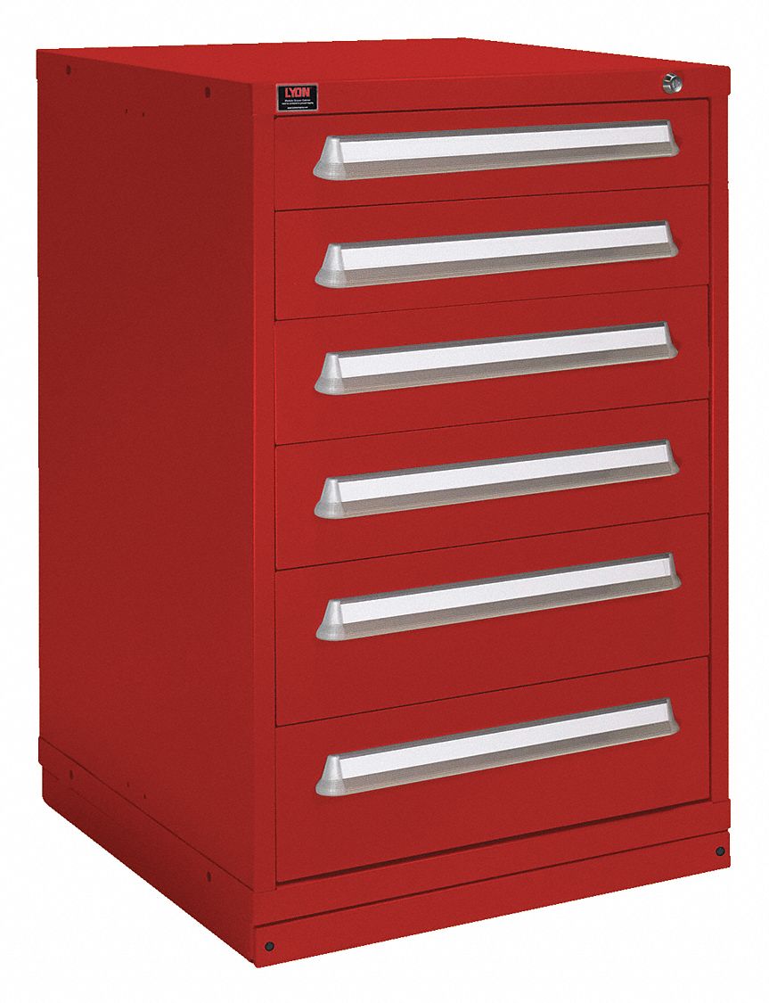 LYON, 30 in x 28 1/4 in x 44 1/4 in, 6 Drawers, Modular Drawer Cabinet ...