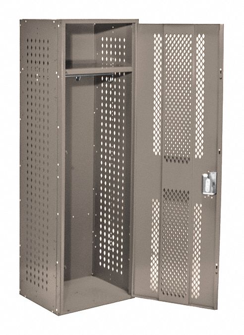 LYON, 24 in x 24 in x 72 in, Steel, Gear Locker - 55XR24|DDN5578HDCP ...