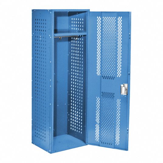 LYON Gear Locker: 24 in x 18 in x 72 in, Steel, 1 Shelves, 1 ...