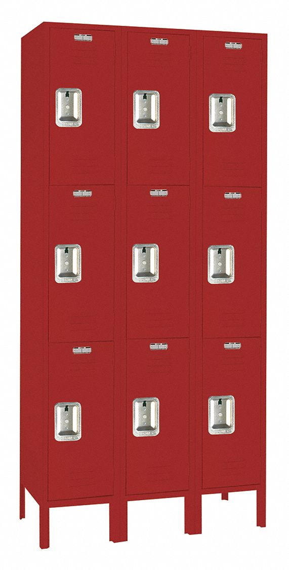 LYON, 45 in x 15 in x 78 in, Louvered, Wardrobe Locker - 55XZ92 ...