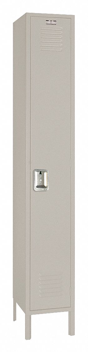 LYON, 15 in x 18 in x 78 in, Louvered, Wardrobe Locker - 55YA55|7GC5062 ...