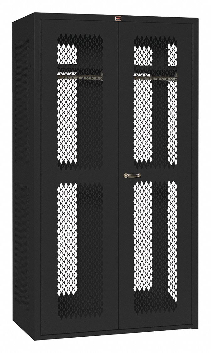 LYON TA50 Gear Locker: 42 in x 24 in x 78 in, Steel, 1 Shelves, 0 ...