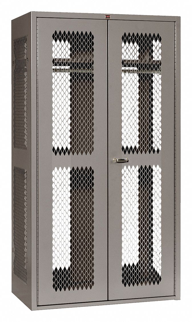 LYON, 42 in x 24 in x 78 in, Steel, TA50 Gear Locker - 55YC28 ...