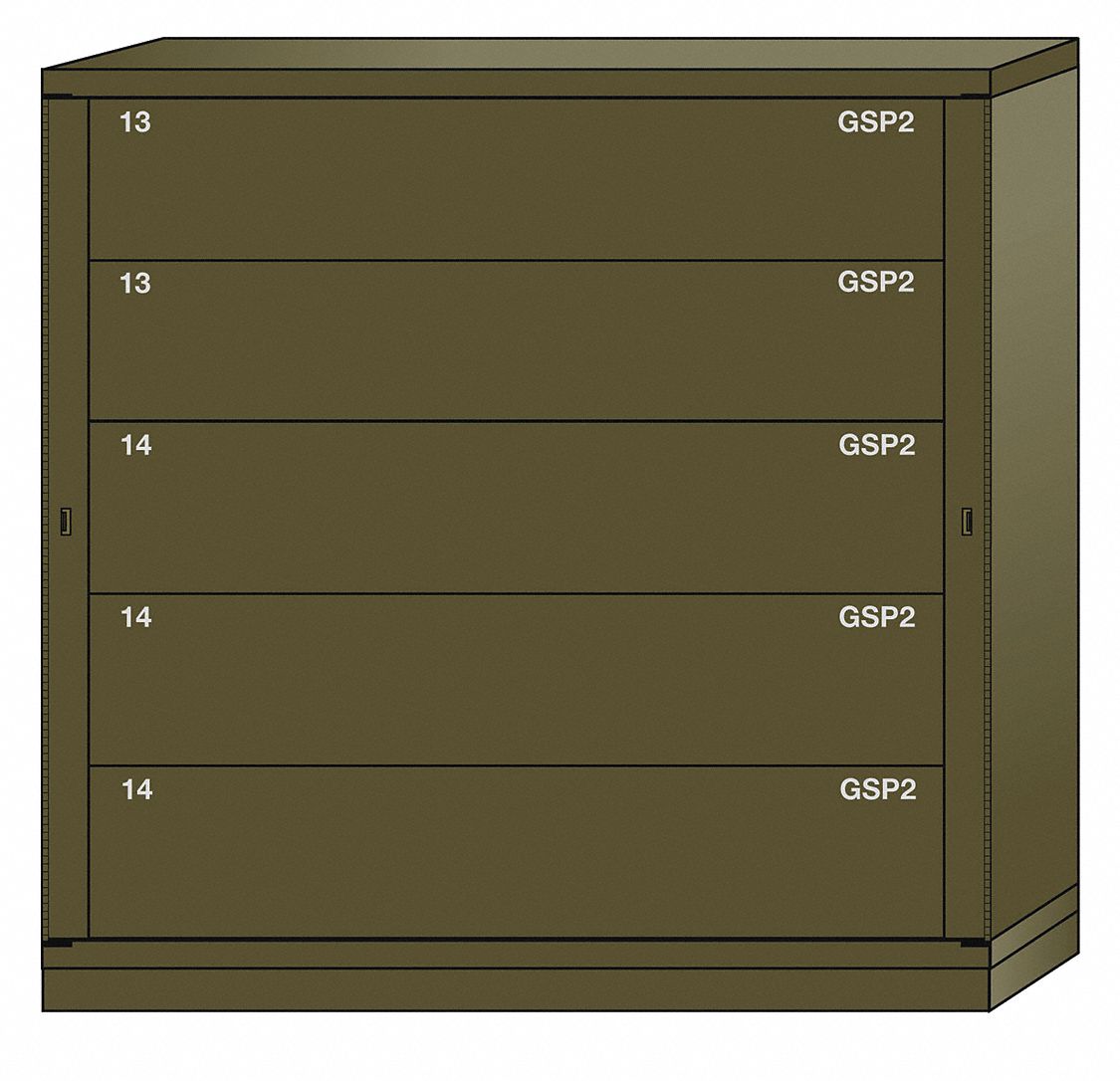 LYON, Padlock Hasp, 5 Weapon Drawers, Gear Locker - 55YC56 ...