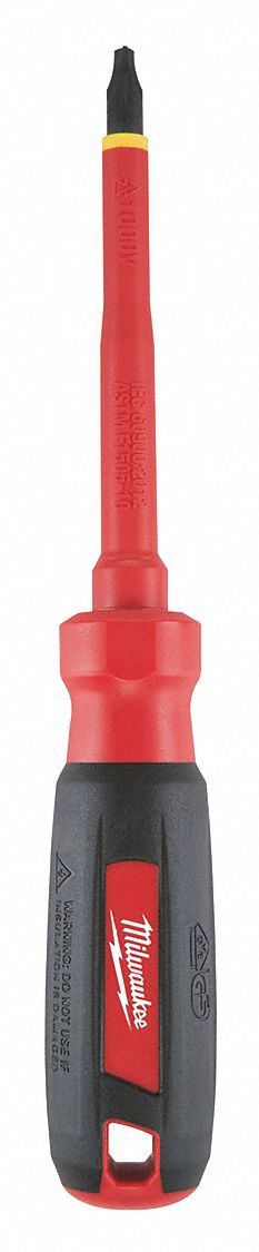 MILWAUKEE, Friction, #2 Tip Size, Insulated ECX Screwdriver - 55ZY90|48 ...