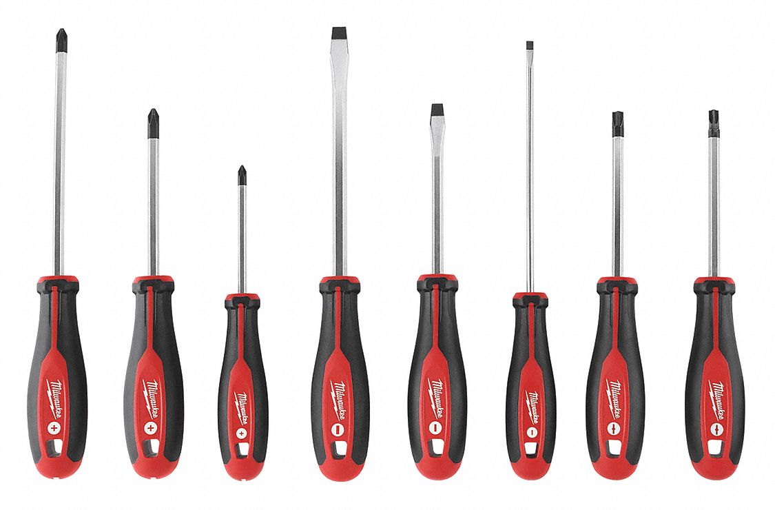 MILWAUKEE, 1-10 Pieces, 8 Pieces, Tether Ready Magnetized Tip ...