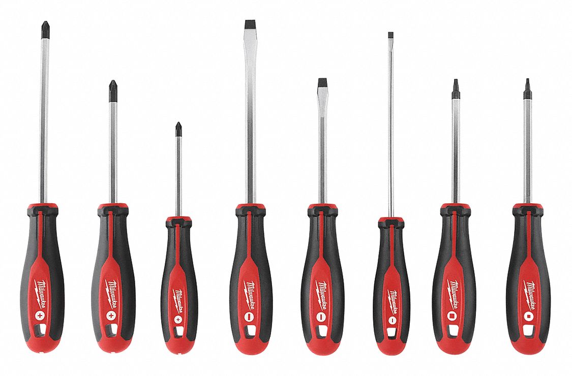 MILWAUKEE, 1-10 Pieces, 8 Pieces, Tether Ready Magnetized Tip ...